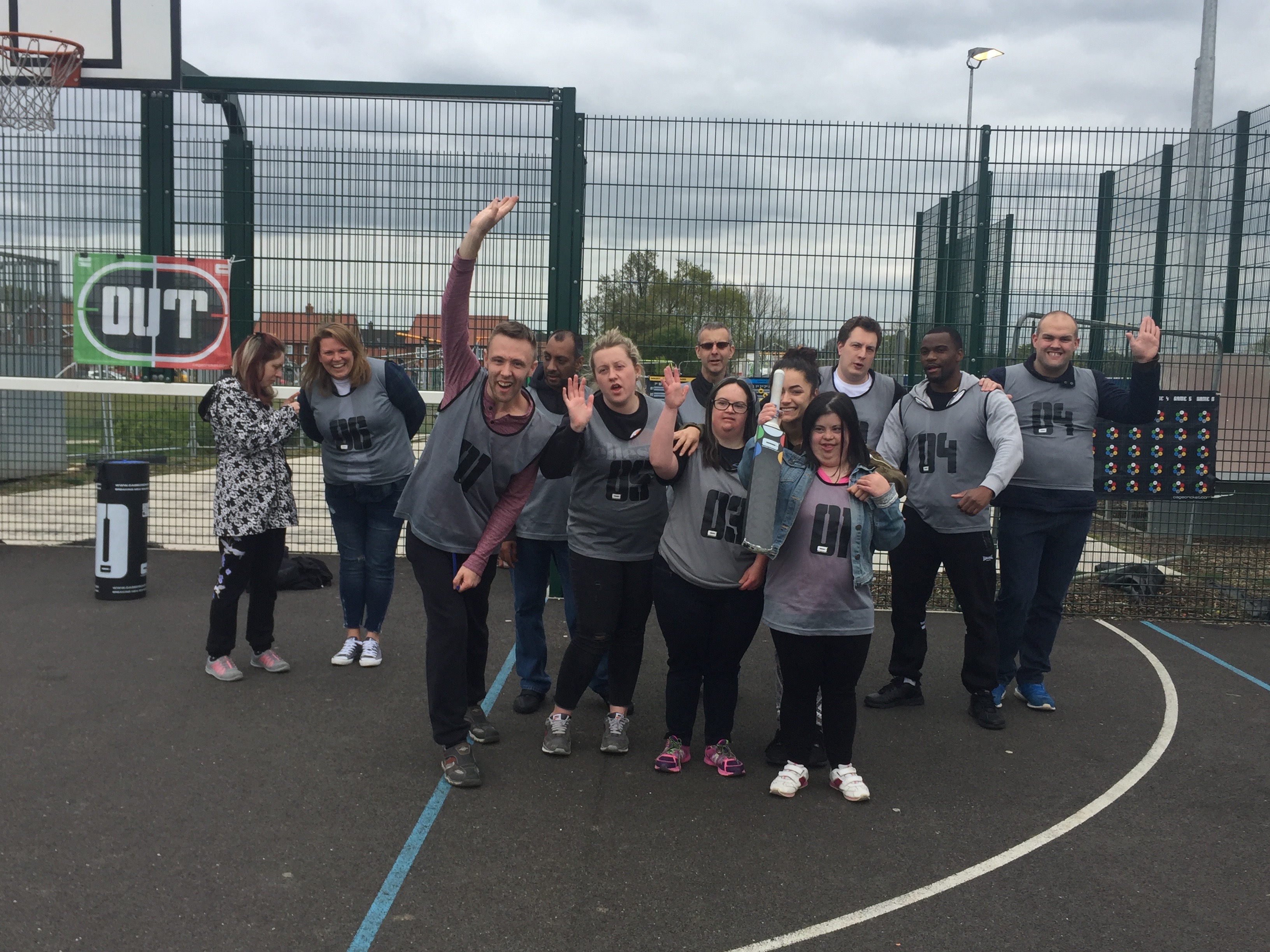 Cage Cricket Fun with Sutton Mencap | Cage Cricket